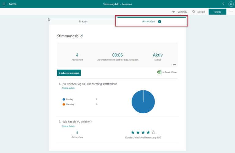 Umfragen, Quizzes und Tests mit MS Forms – Digital Learning Themenkatalog